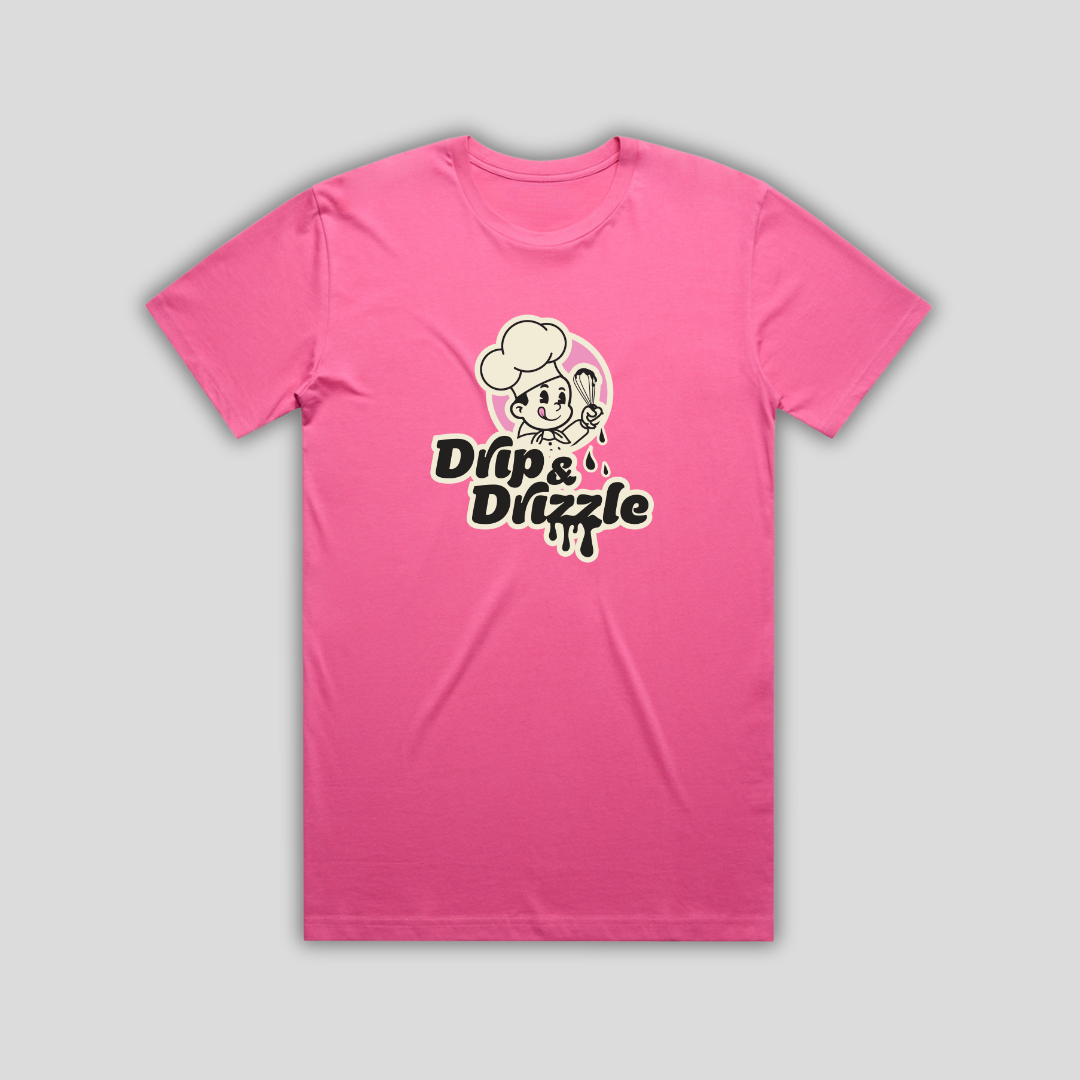 Drip & Drizzle Pink T-Shirt – Boxcey